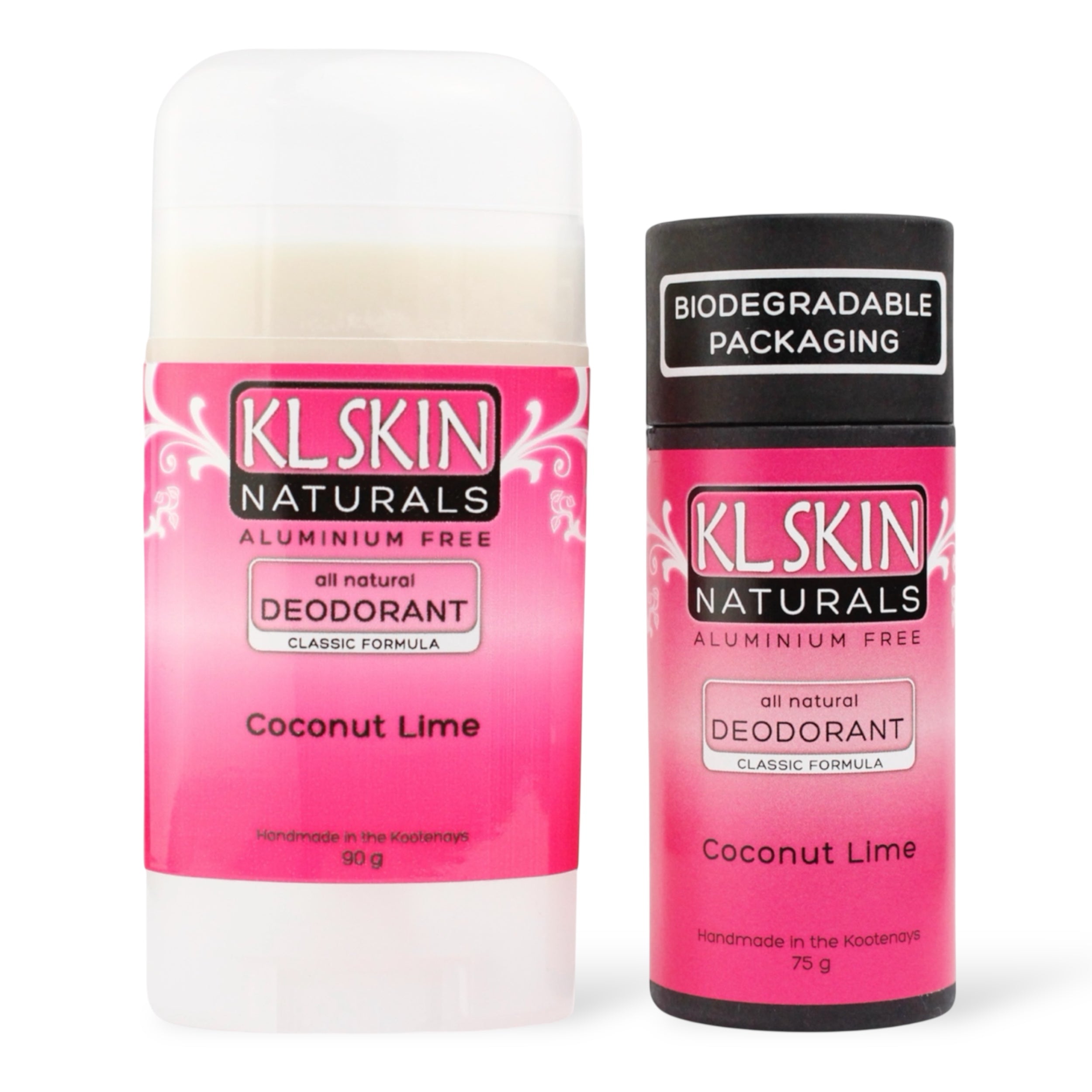 Classic Formula Deodorant COCONUT LIME – KL Skin Naturals